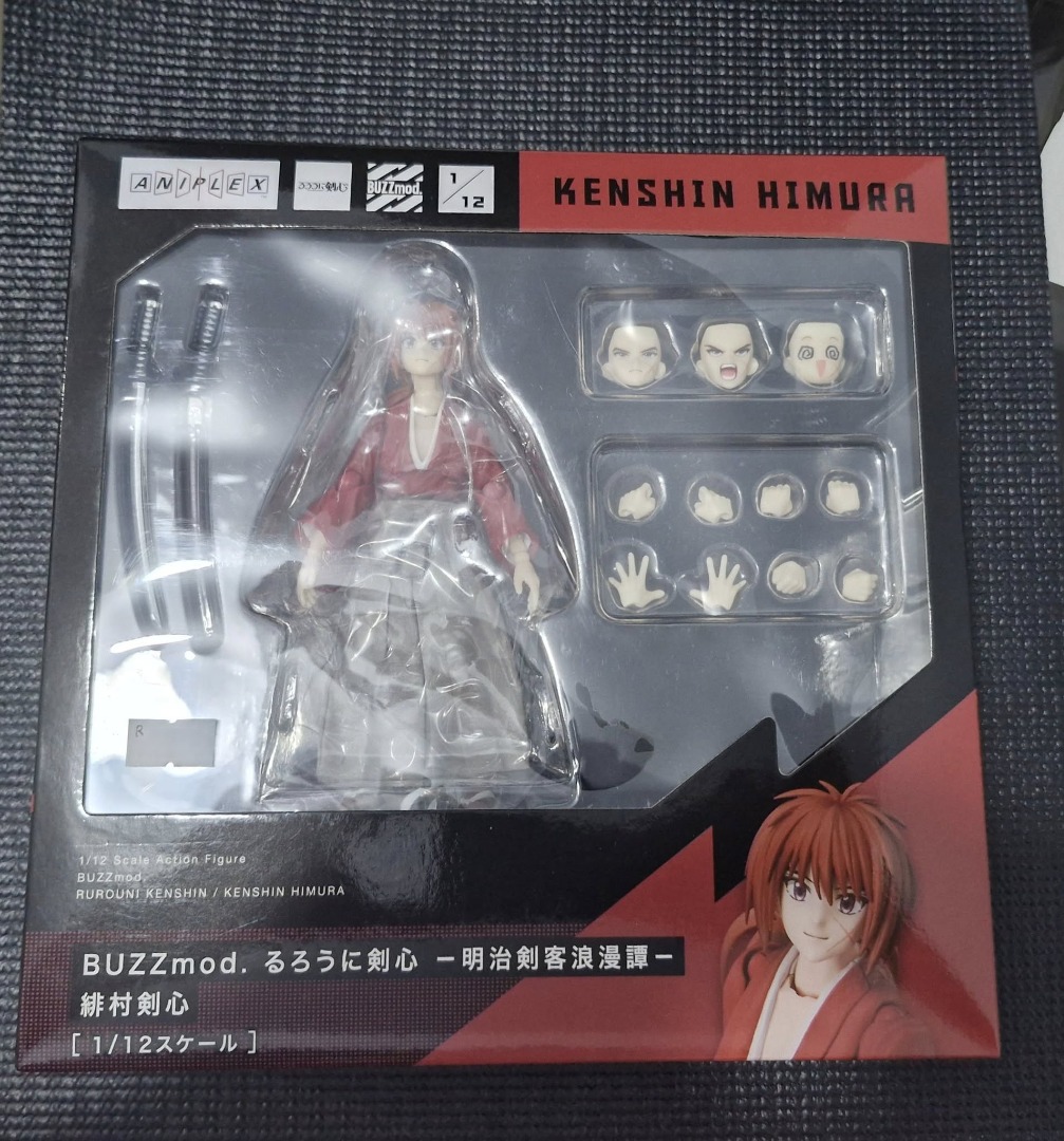 Aniplex Kenshin Himura BUZZmod., Hobbies & Toys, Toys & Games on Carousell