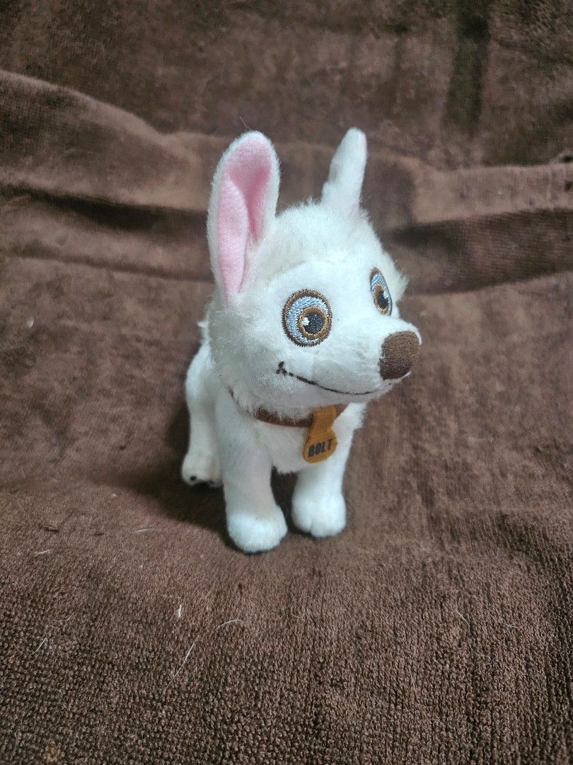 Authentic Disney Bolt Plush Soft Toy, Hobbies & Toys, Toys & Games on ...