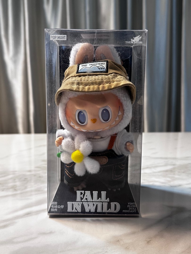 [AUTHENTIC] Fall in Wild Labubu Vinyl Plus Doll Pendant, Hobbies & Toys ...
