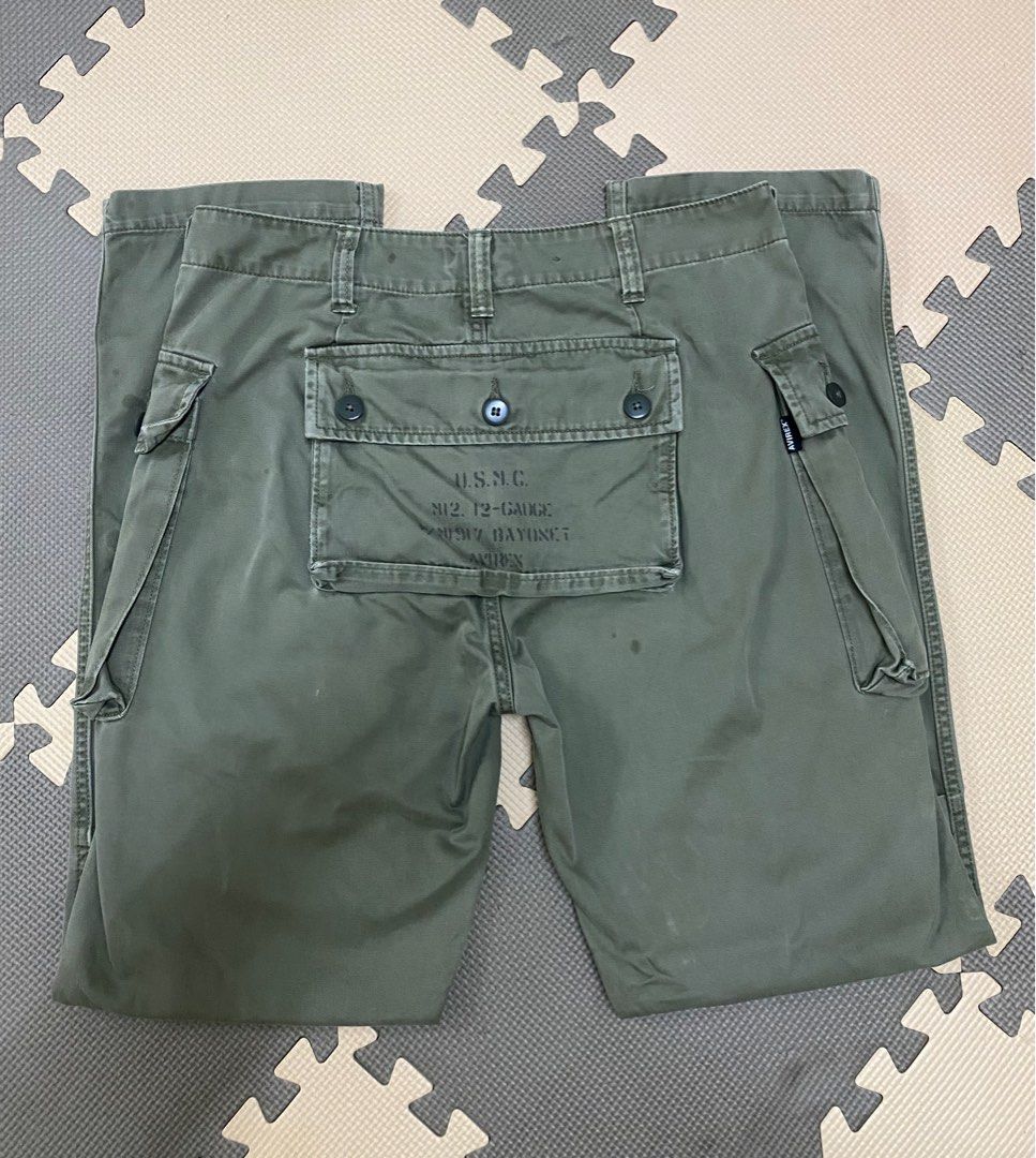 Avirex Usmc Monkey Pants, Men's Fashion, Bottoms, Trousers on Carousell