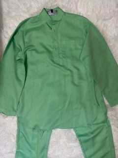 Kas Tailor Baju Melayu Full Set, Men's Fashion, Muslim Wear, Baju ...