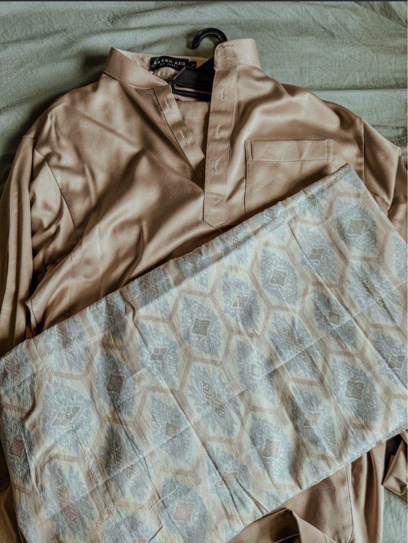 Baju Melayu Jakel (Aaron Aziz), Men's Fashion, Muslim Wear, Baju Melayu ...