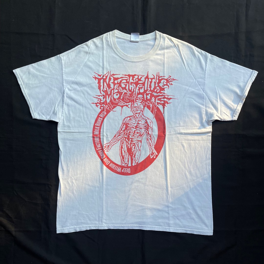 Band Metal Local Infectious Maggots, Men's Fashion, Tops & Sets ...