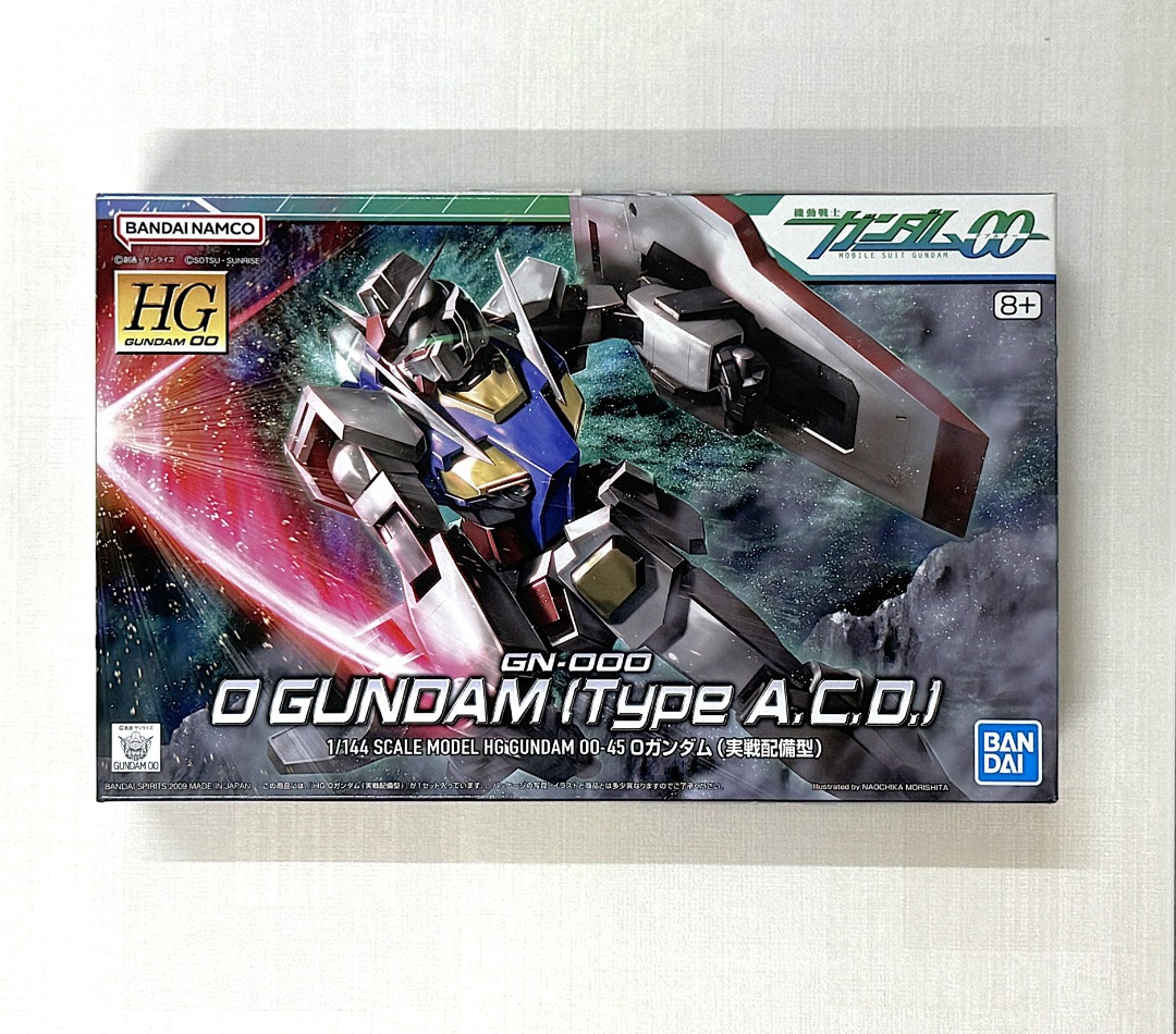 Bandai HG HG00 1/144 0 Gundam (Type A.C.D) O Gundam ACD, Hobbies & Toys ...