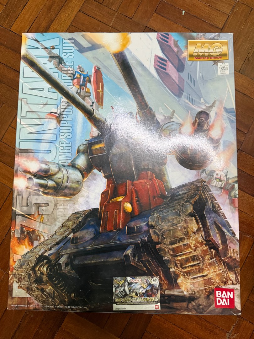Bandai MG 1/100 Guntank Gunpla Model Kit, Hobbies & Toys, Toys & Games ...