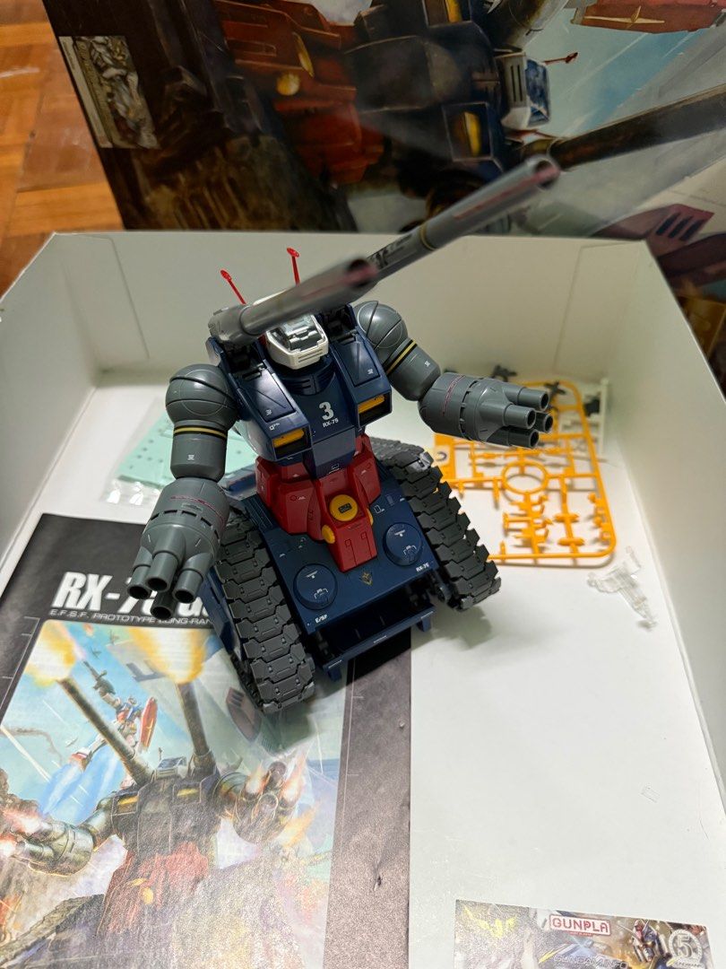 Bandai MG 1/100 Guntank Gunpla Model Kit, Hobbies & Toys, Toys & Games ...