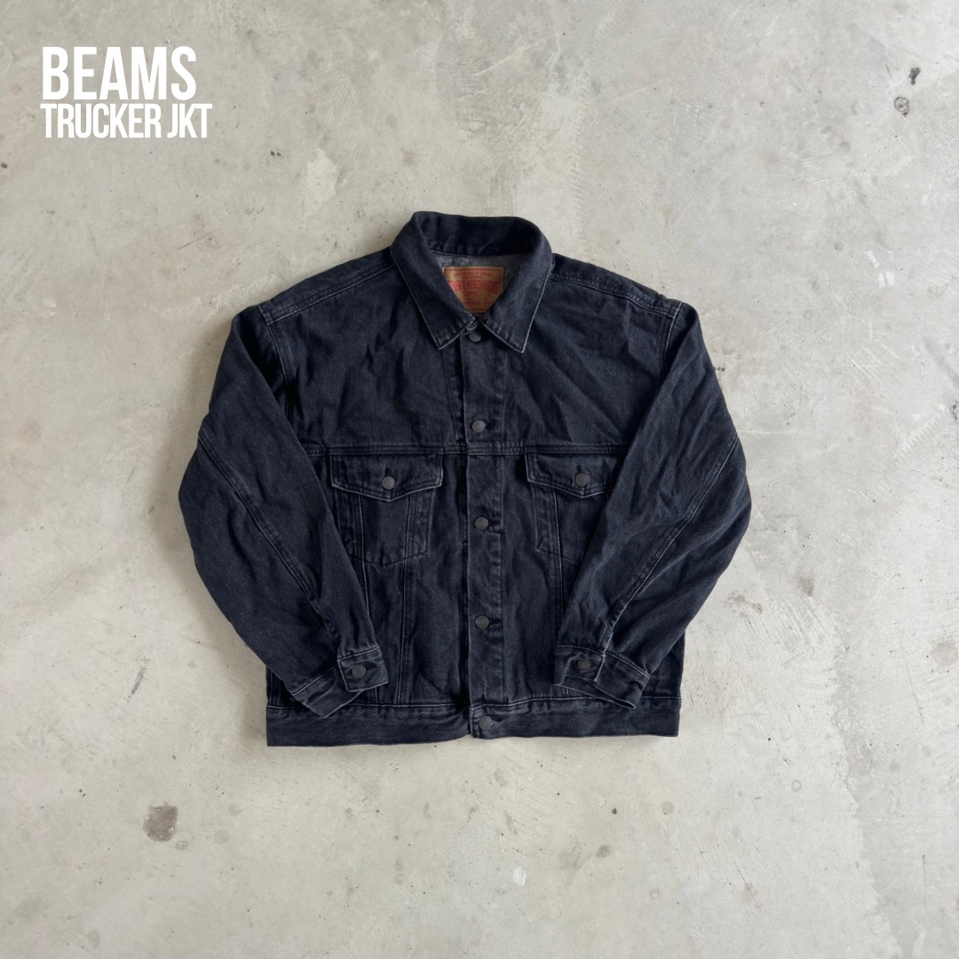 Beams Denim Jacket, Men's Fashion, Coats, Jackets and Outerwear on ...
