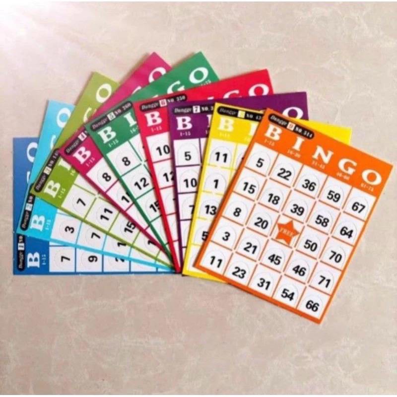 [selling fast] Bingo Cards (box of 60), Hobbies & Toys, Toys & Games on ...