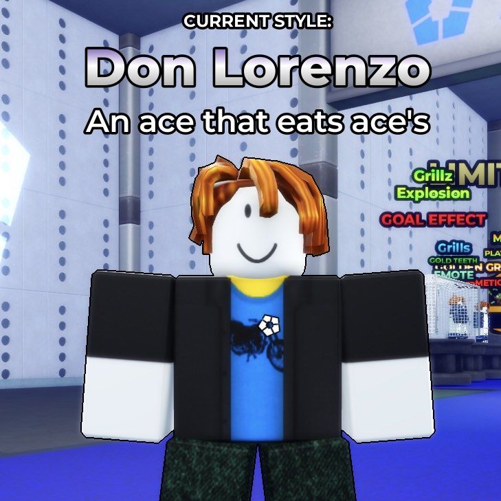 Blue Lock Rivals | Don Lorenzo Style | Roblox, Video Gaming, Gaming ... Blue Lock Rivals | Don Lorenzo Style | Roblox, Video Gaming, Gaming ...