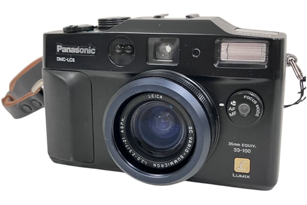 [BMC] Panasonic Lumix DMC-LC5 (4MP) (Leica Digilux 1) Black 3X Optical ...