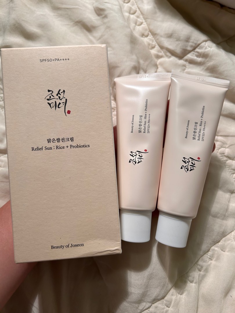 BNIB beauty of joseon relief sunscreen boj, Beauty & Personal Care ...