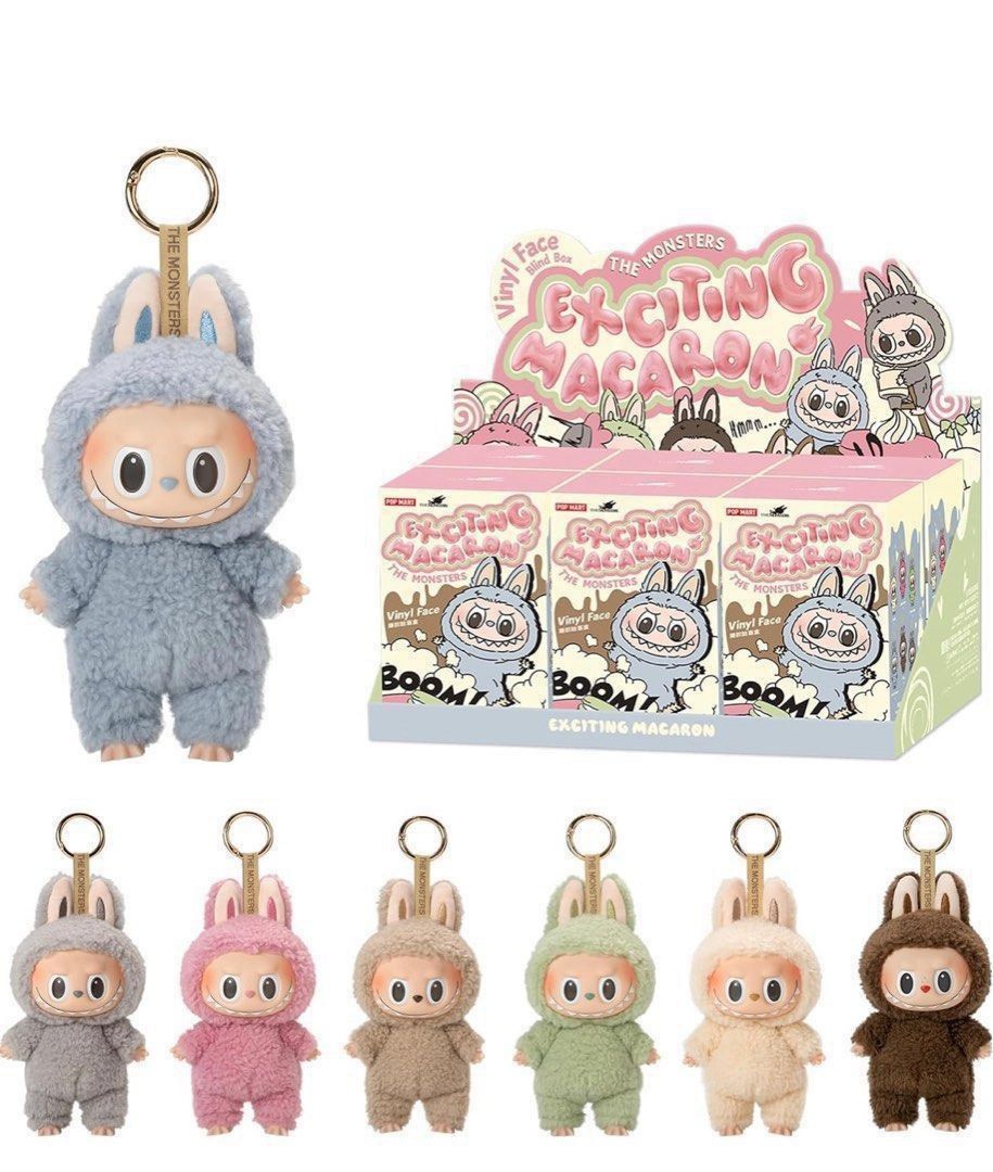 BNIF Labubu Exciting Macarons Keychain V1, Hobbies & Toys, Toys & Games on Carousell