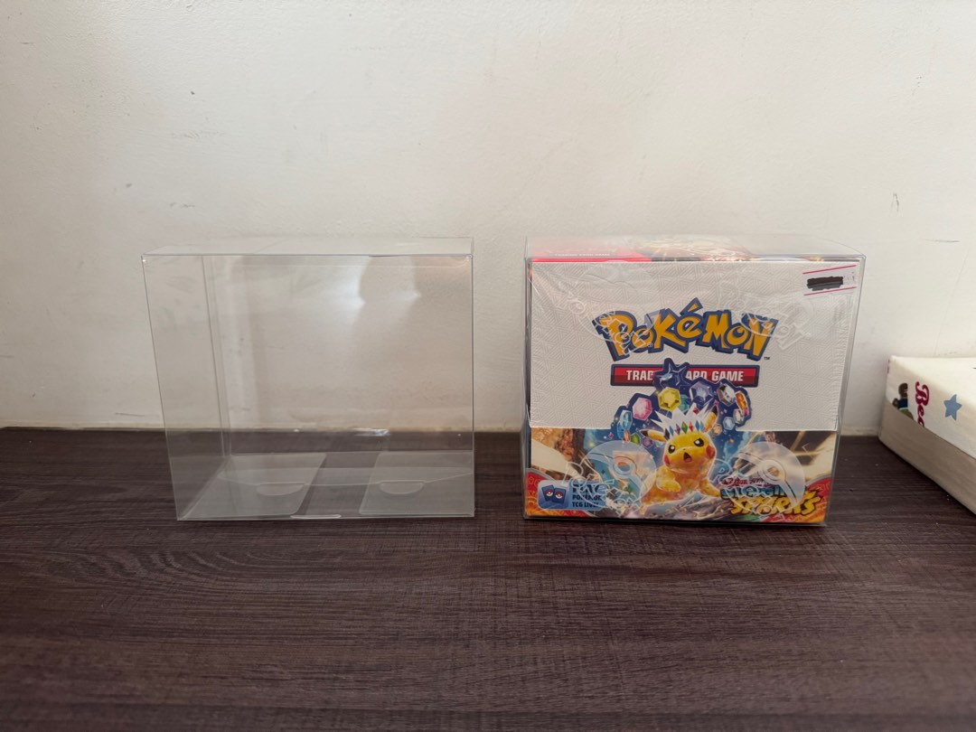 Booster Box Pokemon PVC Casing (Booster box, etb, pokemon), Hobbies ...