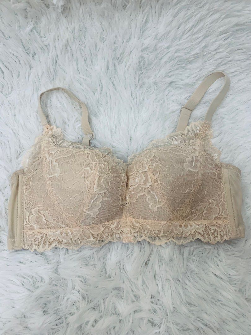 Brand new Premium Japan wacoal luxury nude lace bra. 34C. 32D. 34D. 36C ...