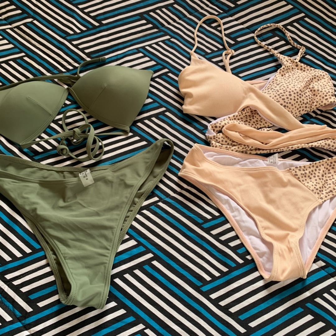 BRANDNEW SWIMSUITS BIKINI TYPE SIZE M, Women's Fashion, Swimwear ...