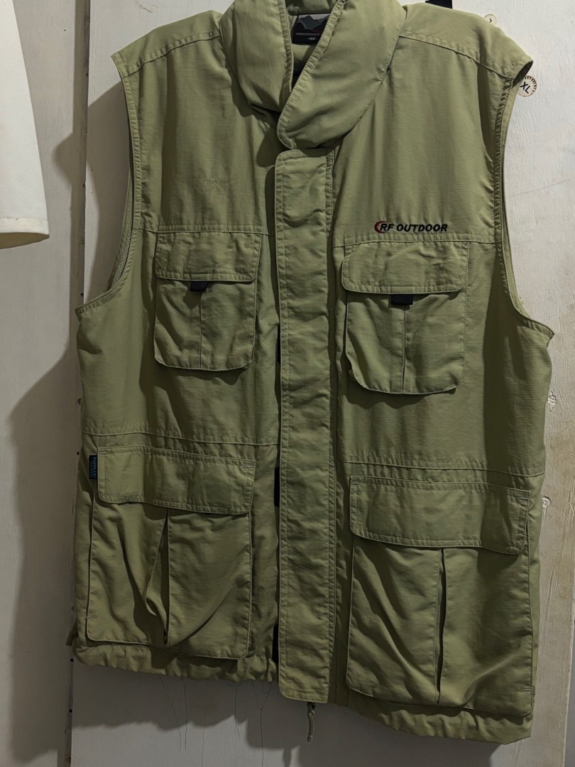Camping Vest, Men's Fashion, Tops & Sets, Vests on Carousell