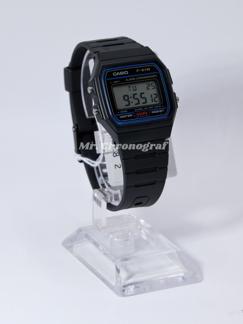 CASIO F-91W-1DG, Luxury, Watches on Carousell