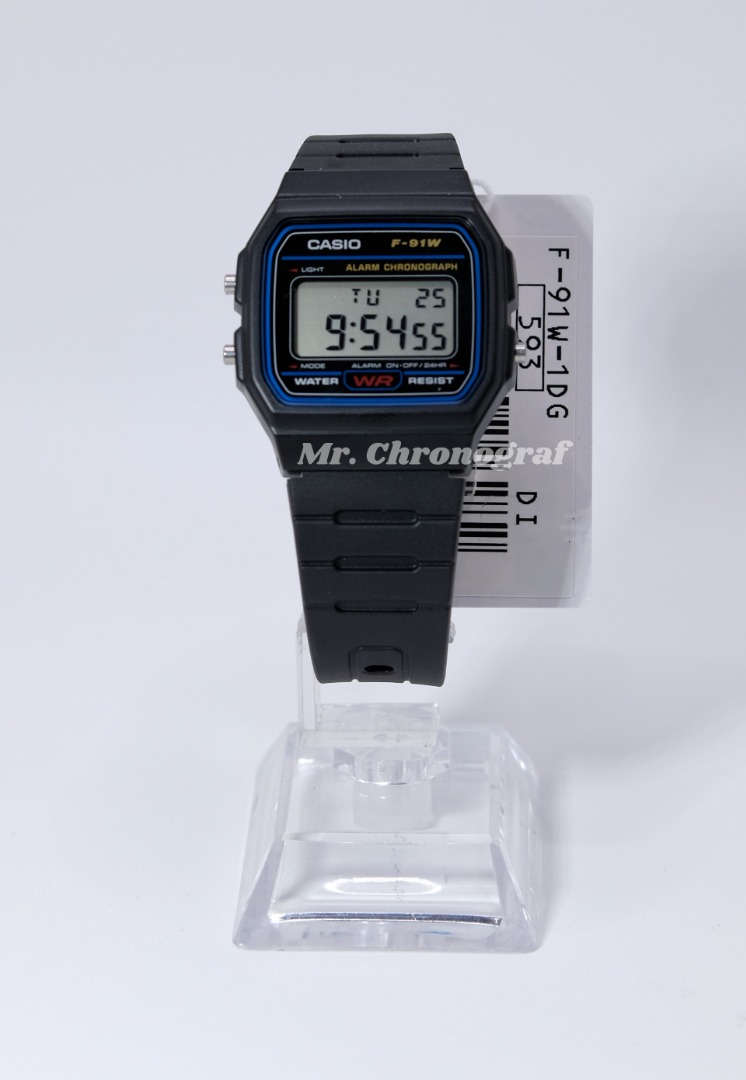 CASIO F-91W-1DG, Luxury, Watches on Carousell