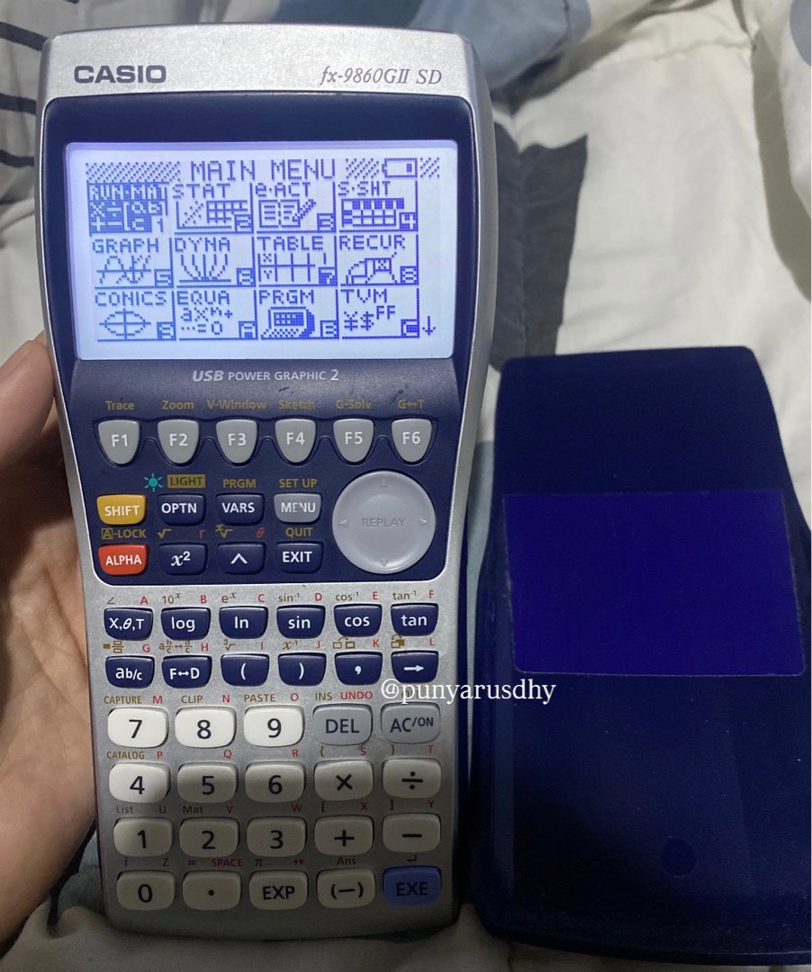 Casio scientific calculator (FX-9860GII SD), Buku & Alat Tulis, Alat ...