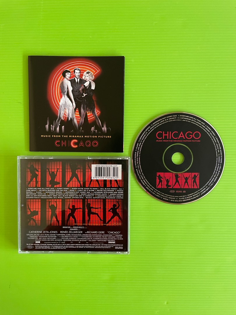 CD Chicago Music From The Miramax Motion Picture, Hobbies & Toys, Music ...