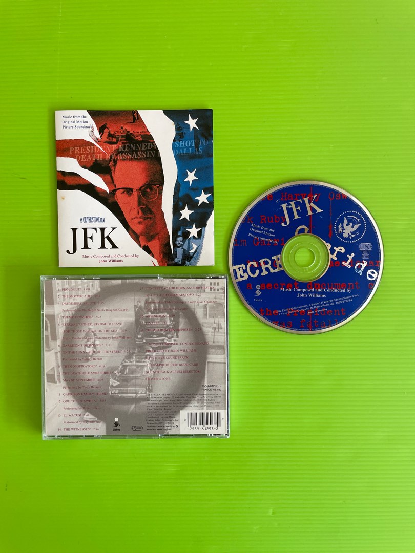 CD JFK An Oliver Stone Film Original Motion Picture Soundtrack By John ...