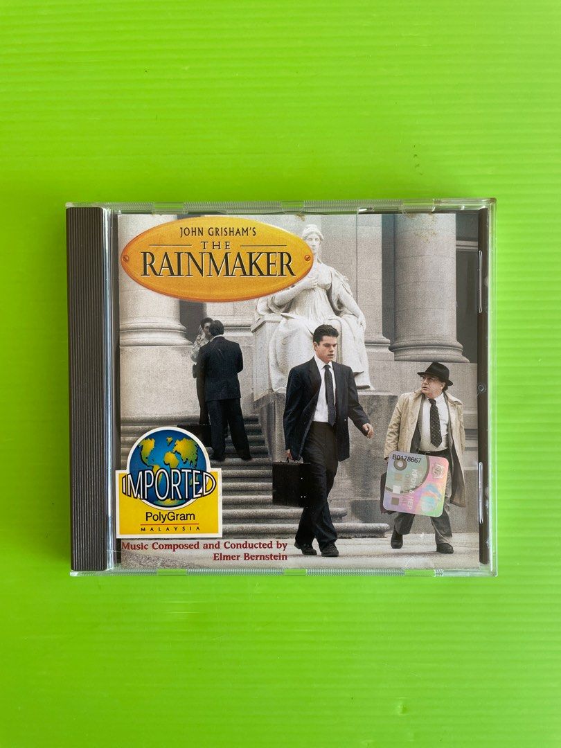 CD The Rainmaker Movie Music Component By Elmer Bernstein, Hobbies ...