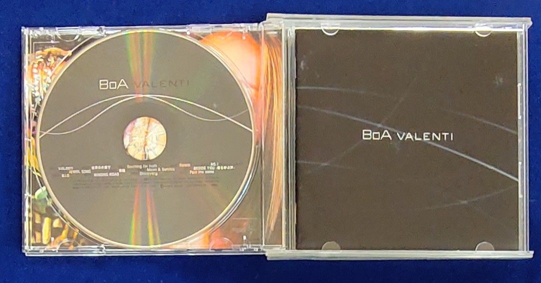 CD+DVD 2004 Boa - Valenti, Hobbies & Toys, Music & Media, CDs & DVDs on Carousell
