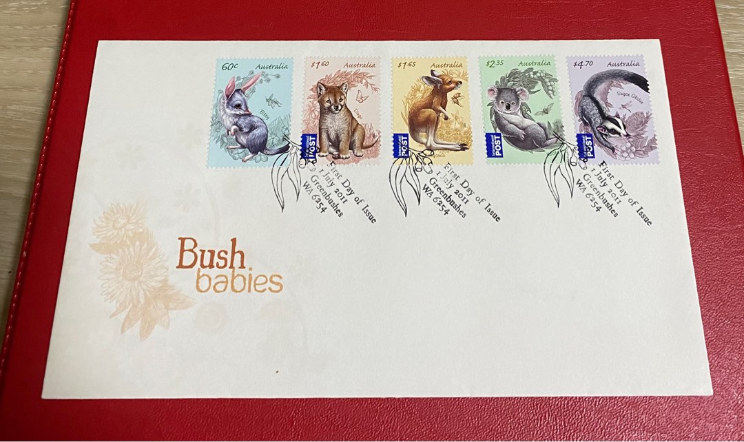 Clearance sales - Australia 2011 Bush Babies FDC as in pictures ...