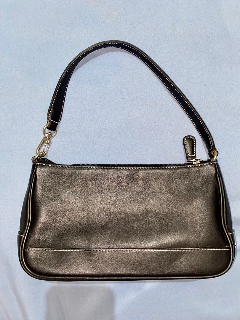Coach Black 7785 Leather Hampton Demi Bag, Luxury, Bags & Wallets on ...