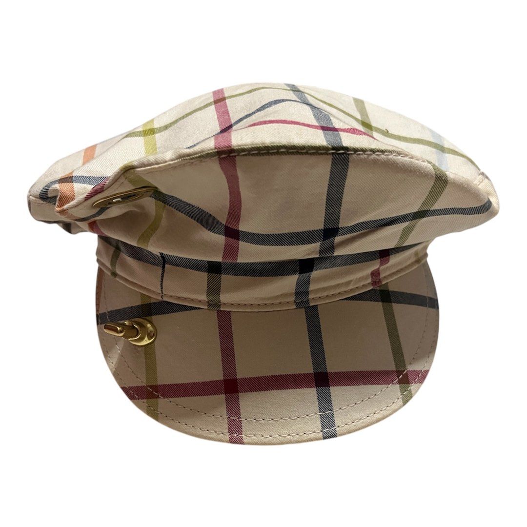 COACH Check Hat Hunting Cap, Men's Fashion, Watches & Accessories, Cap ...