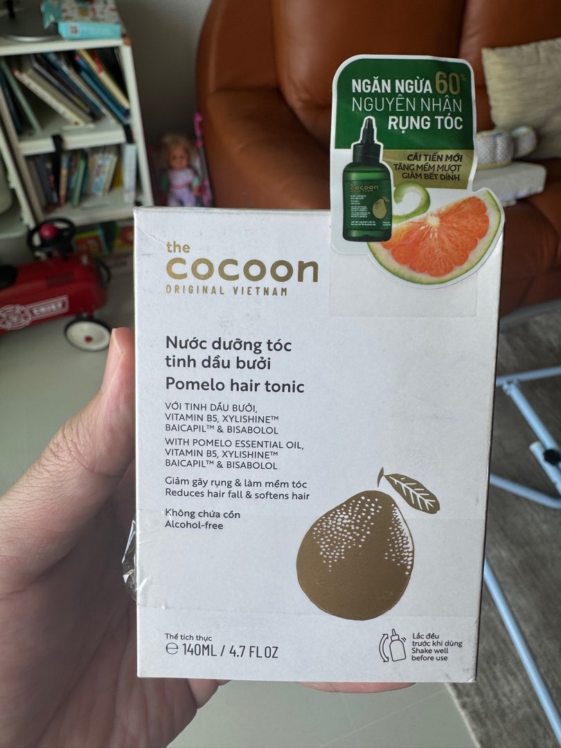 Cocoon Hair Tonic 140ml, Beauty & Personal Care, Hair Products on Carousell