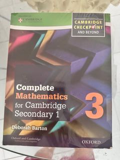 Oxford Complete Mathematics for Secondary 1 3 for Cambridge IGCSE ...