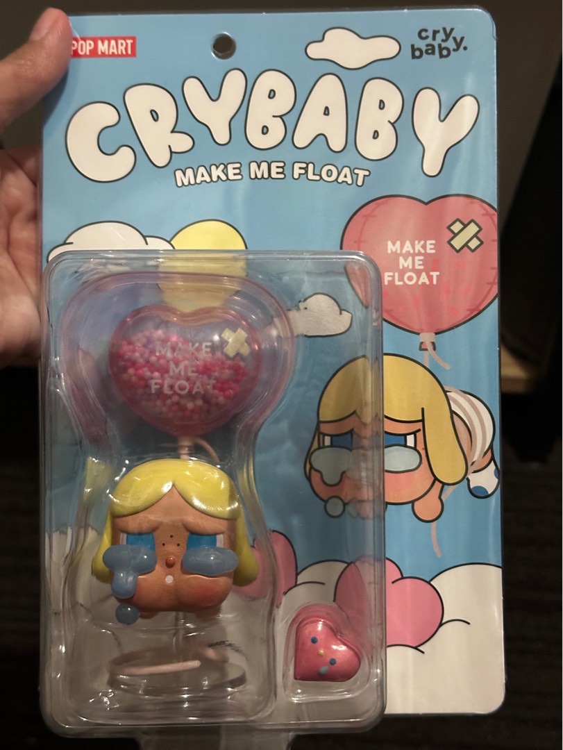 Crybaby Make Me Float Popmart, Hobbies & Toys, Toys & Games on Carousell