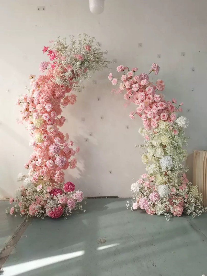 Deconstructed flower arc for wedding , Hobbies & Toys, Stationery ...