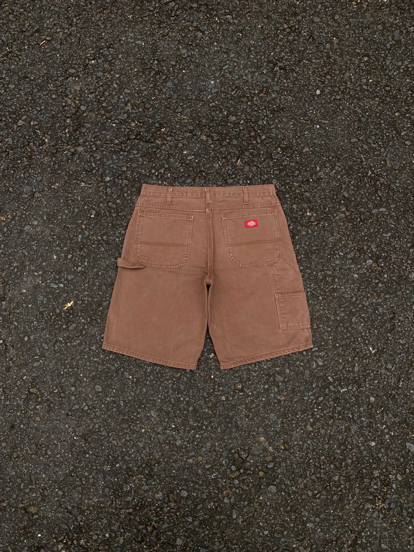 Dickies Choco Brown Carpenter Jorts, Men's Fashion, Bottoms, Shorts on ...