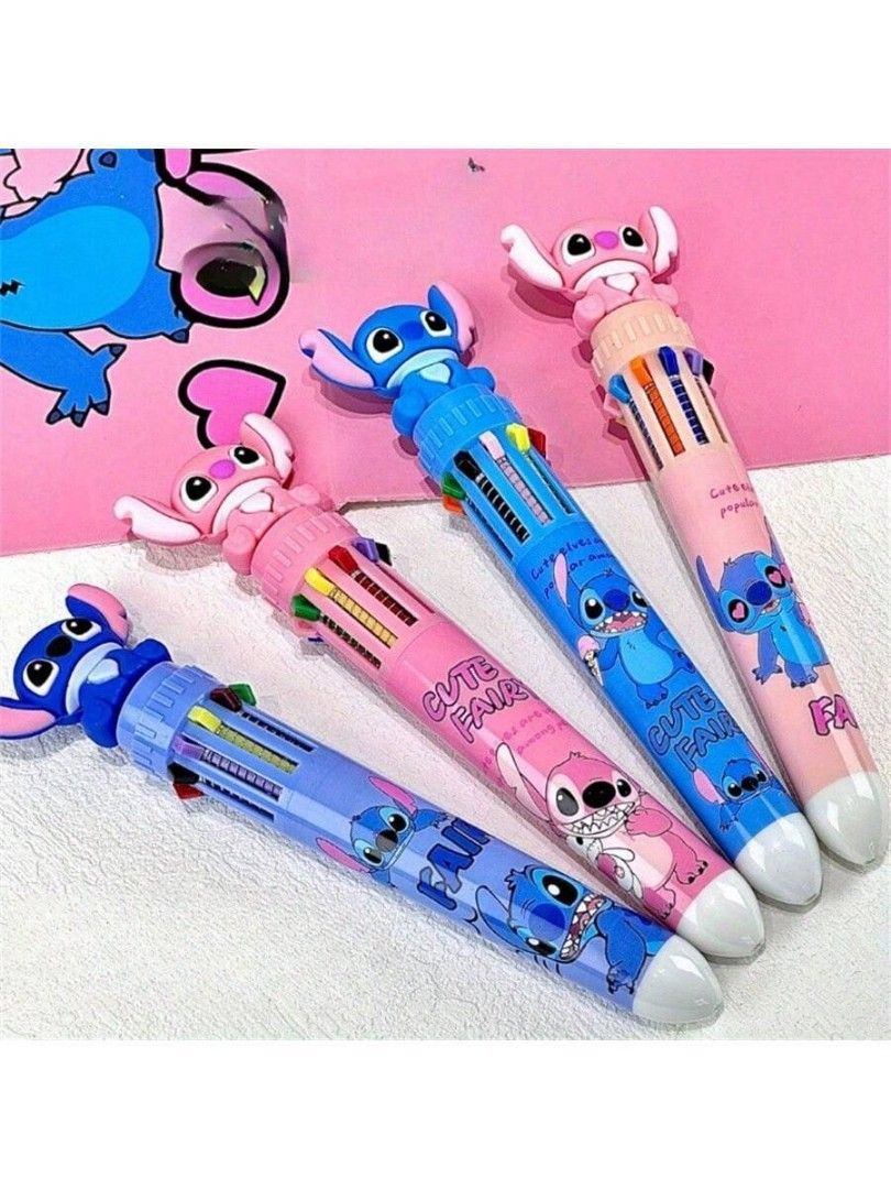 Disney 1-Pack 10-Color Ballpoint Pen Student Multi-Function Multi-Color ...
