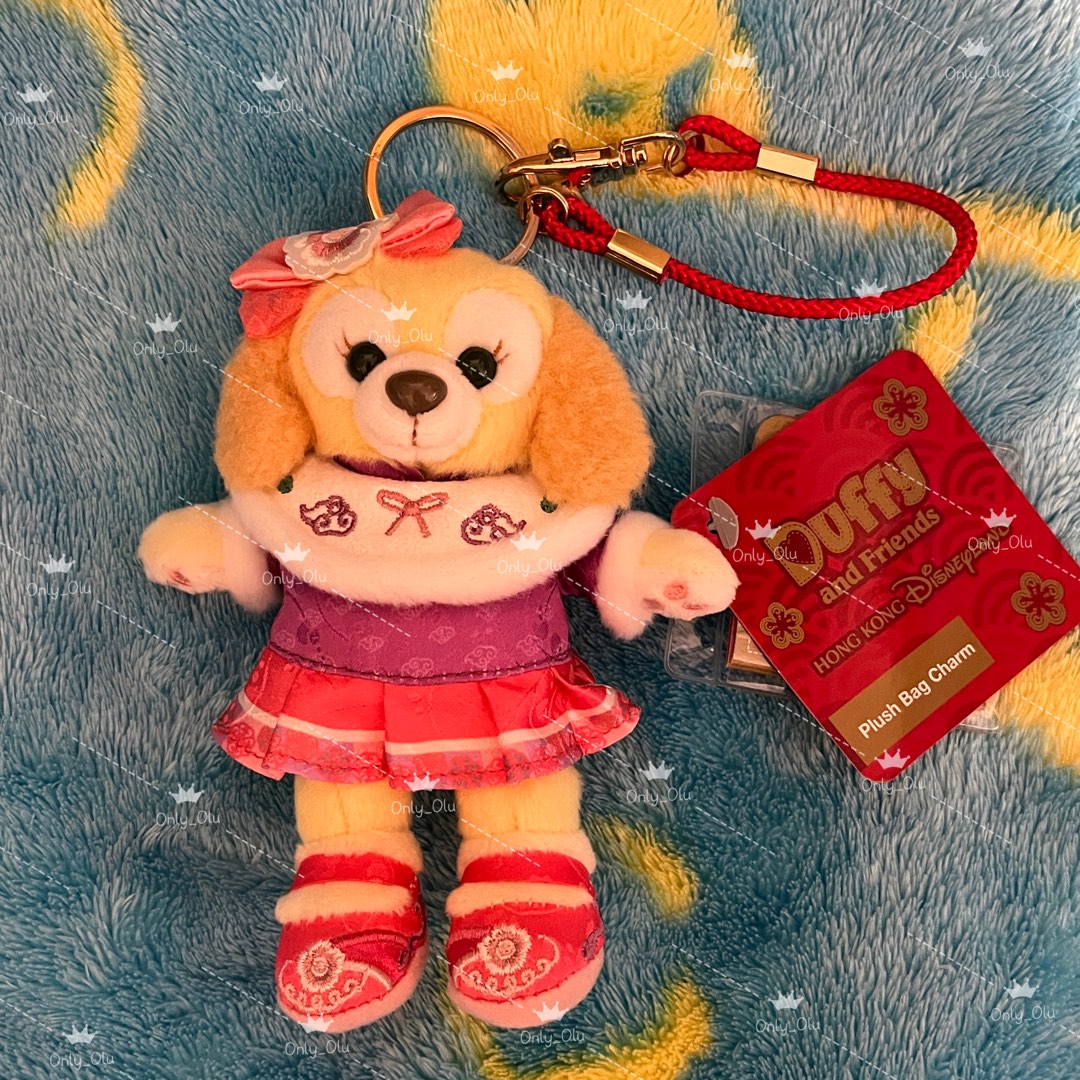 (交換)Disney 新年 新春 2025 cookieann keychain 港迪 新年 Duffy and friends 公仔 吊飾 ...