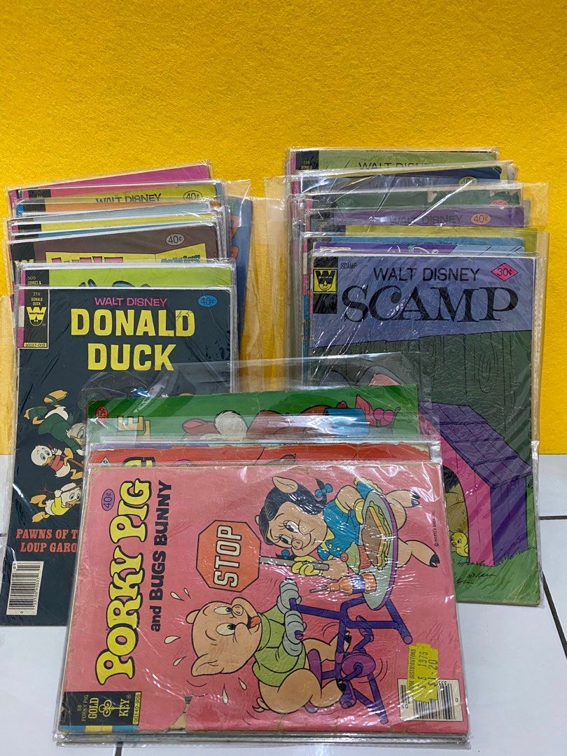 Disney comics& tom and jeery, Hobbies & Toys, Books & Magazines, Comics ...