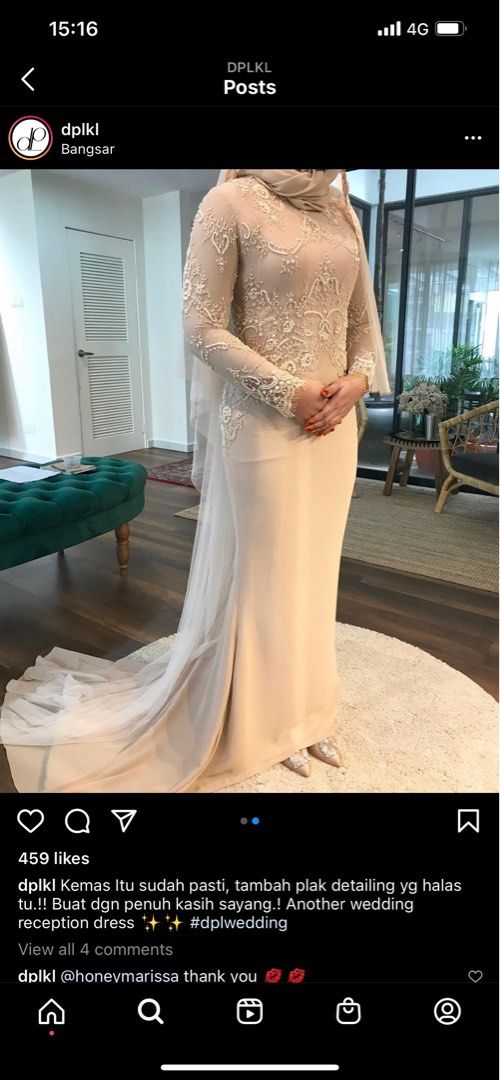 DPLKL nude long dress, Women's Fashion, Dresses & Sets, Dresses on ...