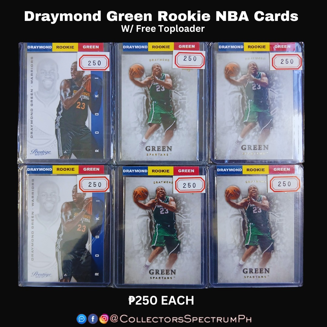 Draymond Green Rookie NBA Cards with Free Toploader - Upper Deck ...