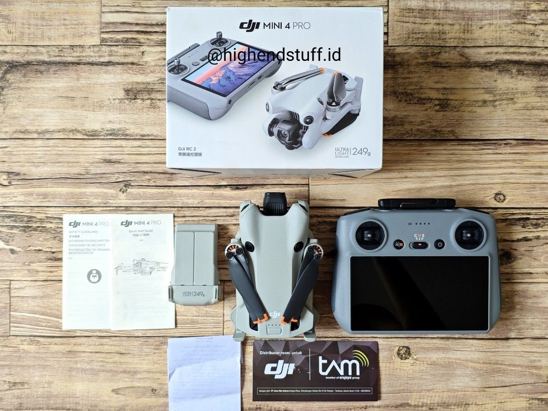 Drone DJI Mavic Mini 4 Pro Plus Fullset Mulus Like New, Fotografi di ...