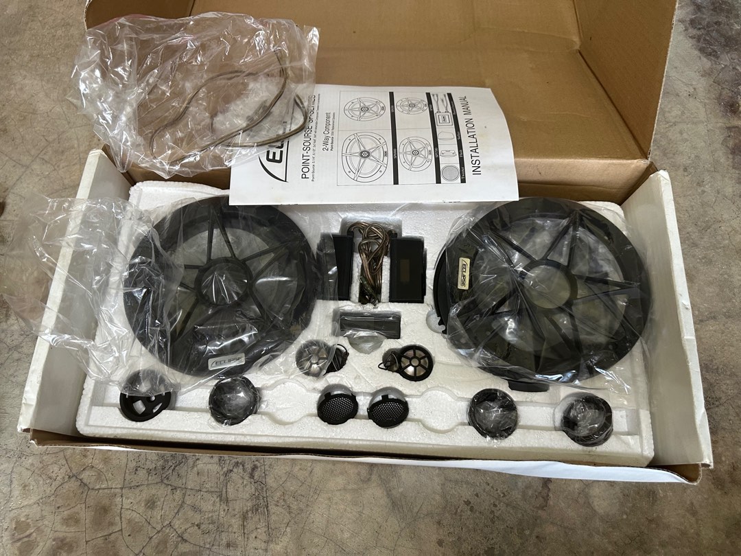 ECLIPSE SP6500 speaker car, Audio, Soundbars, Speakers & Amplifiers on Carousell