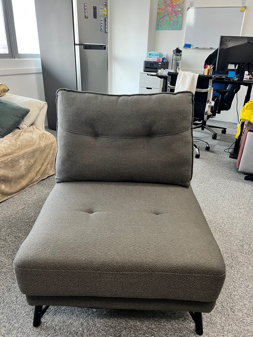 Extendable Single Sofa chair, Furniture & Home Living, Furniture, Sofas ...