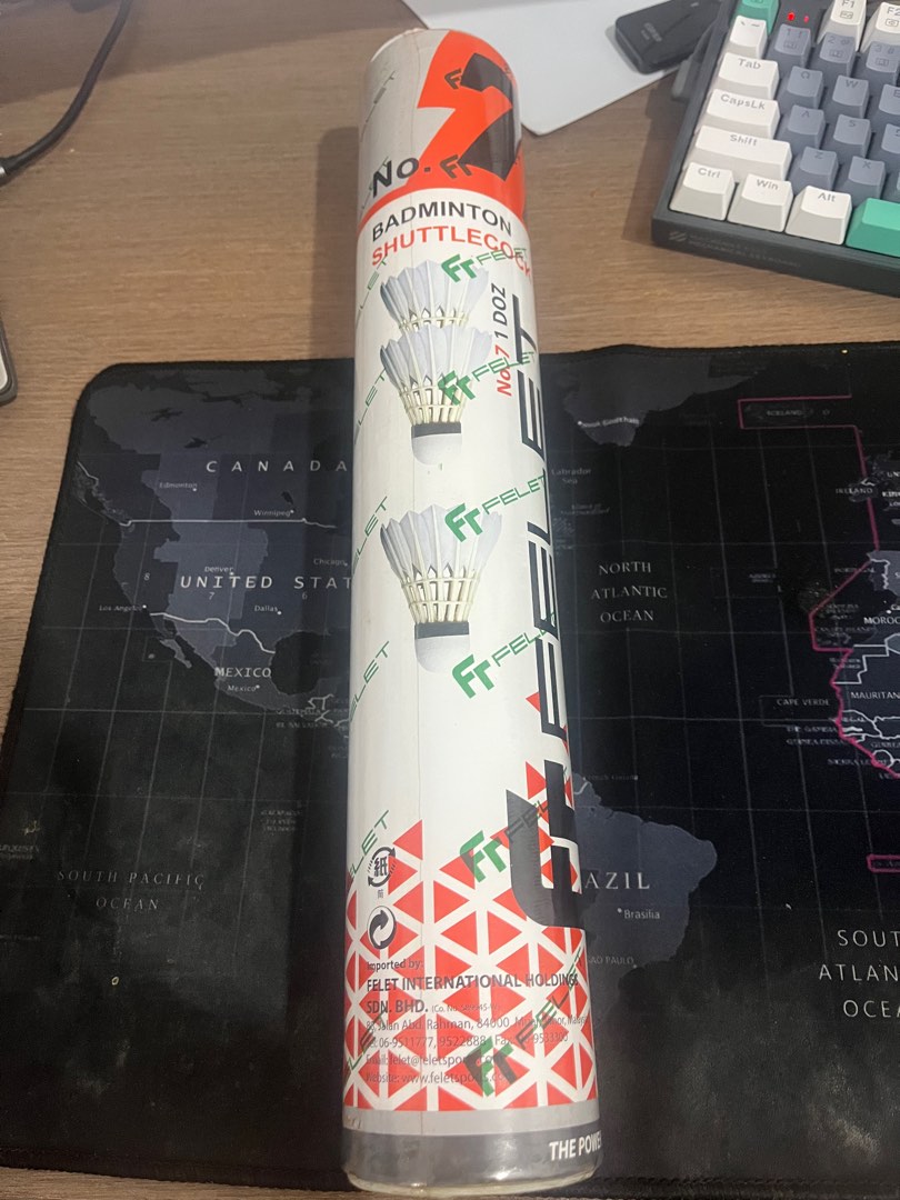 Felet No 7 Badminton Shuttlecock (Packaging Defect), Sports Equipment ...