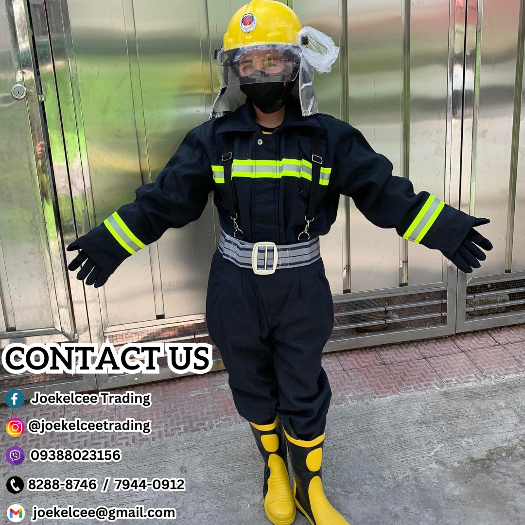 FIREMAN SUIT SET, Men's Fashion, Coats, Jackets and Outerwear on Carousell