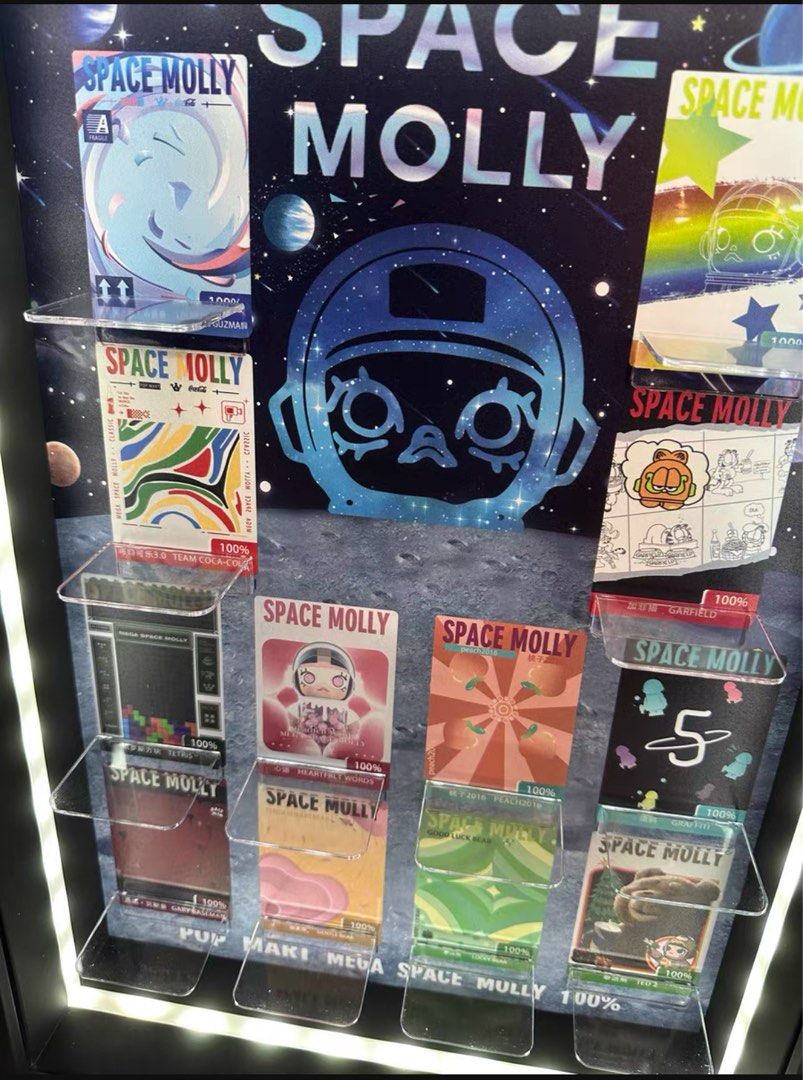 For Popmart Mega Space Molly 100% V2 and V3 special customised ...