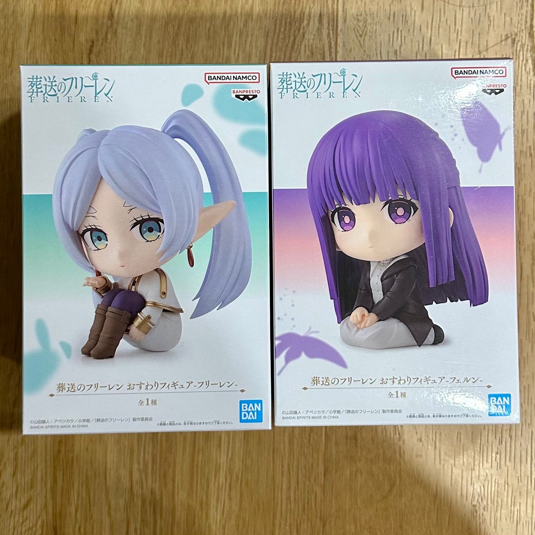 Frieren Chibi Head Sitting Figure bandai namco, Hobbies & Toys ...