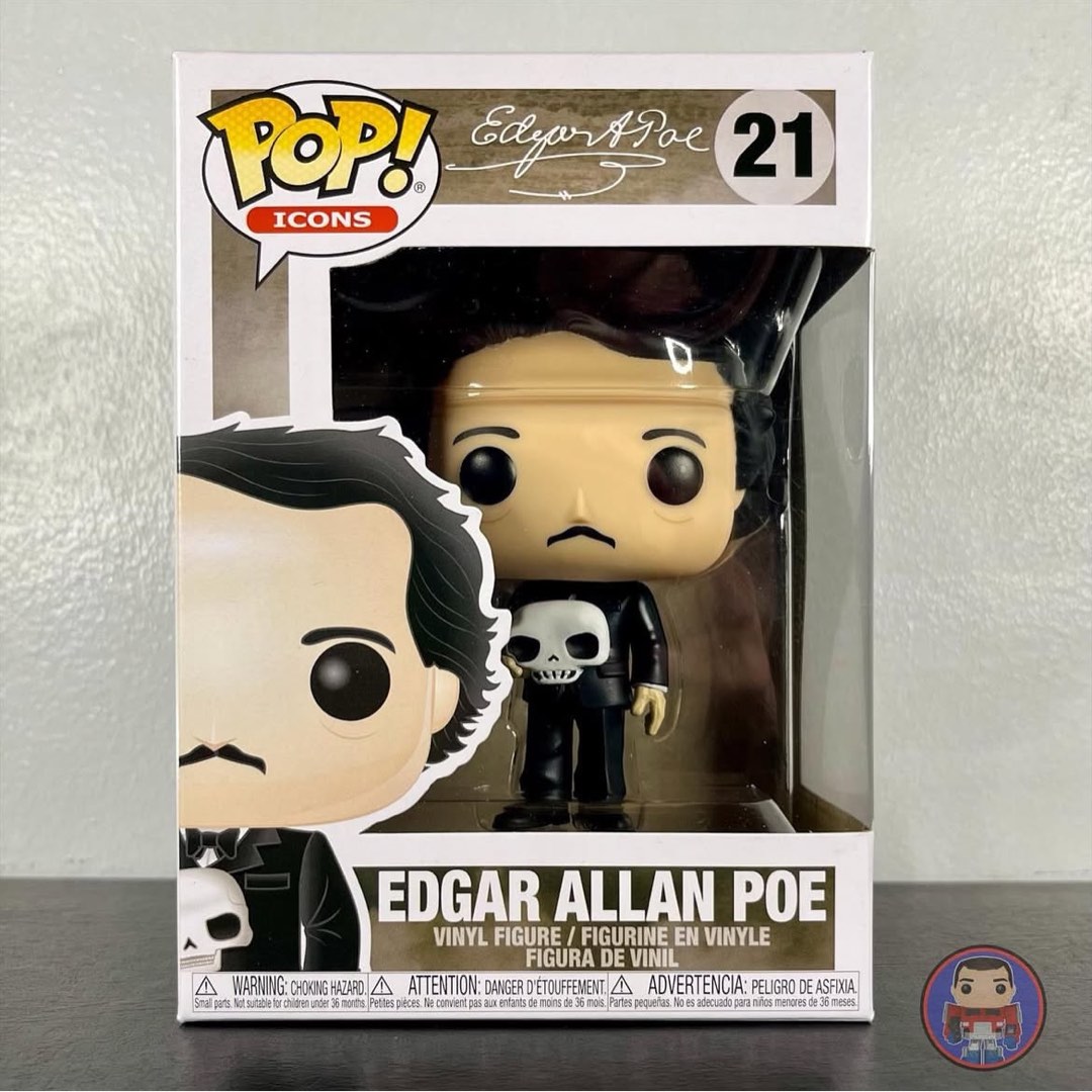 Funko Pop Icons - Edgar Allan Poe, Hobbies & Toys, Toys & Games on ...