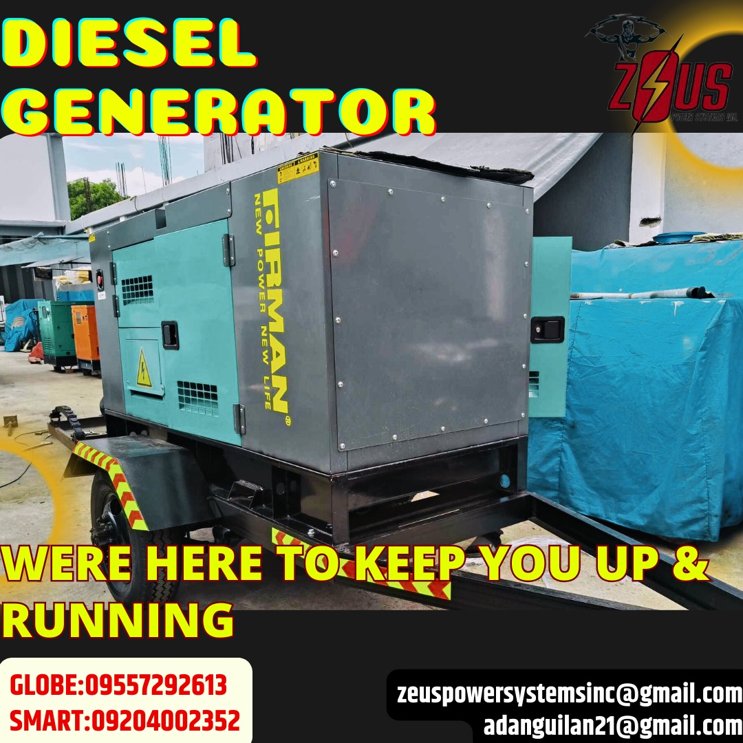GENERATOR SET SILENT TYPE - 25KVA 75KVA 150KVA 225KVA 250KVA 275KVA ...