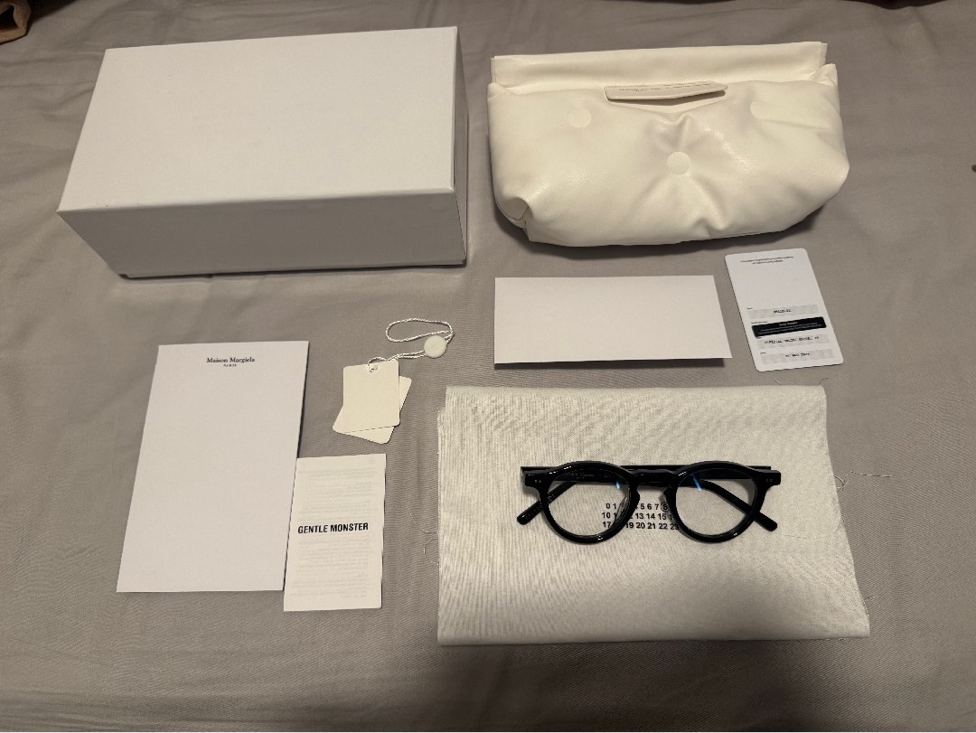 Gentle Monster x Maison Margiela MM116 01 Optical Glasses 光學近視眼鏡, 男裝 ...